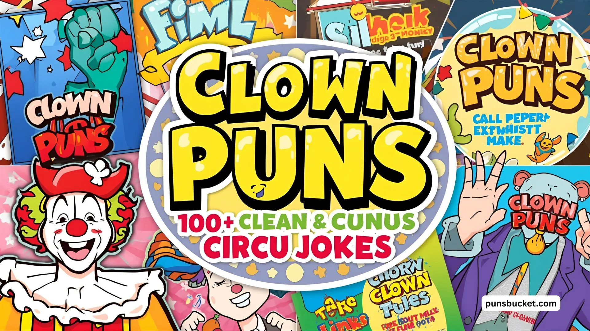 Clown Puns 🤡: 100+ Clean & Funny Circus Jokes for Everyone